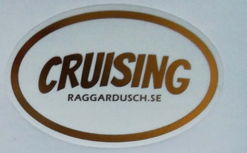 Cruising sticker (2-pack) – Raggardusch